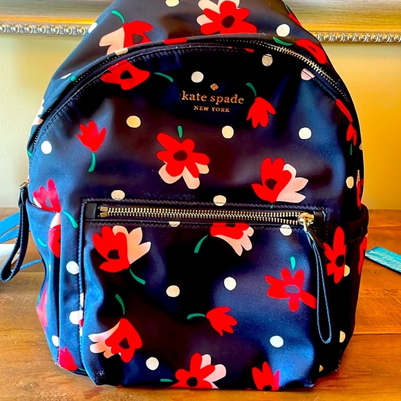 kate spade | Bags | Kate Spade Flower Backpack | Poshmark